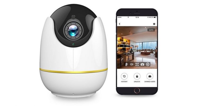 Wireless HD Home Security Camera with Motion Detection - Widest