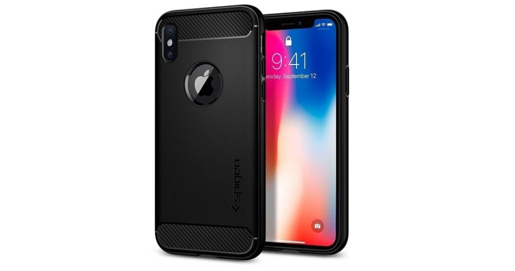 Spigen Rugged Armor Apple iPhone X Case - Widest