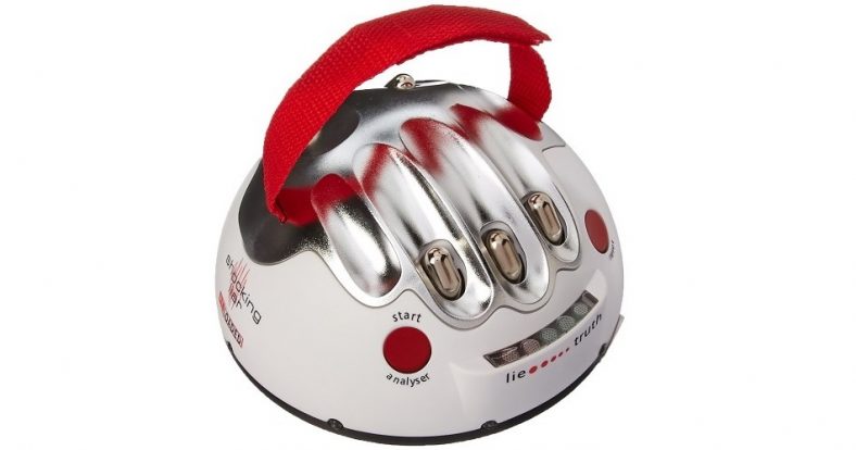 Electric Shocking Lie Detector Polygraph Game - Widest