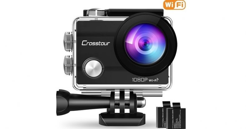Crosstour Action Camera With WiFi and Full HD - Widest