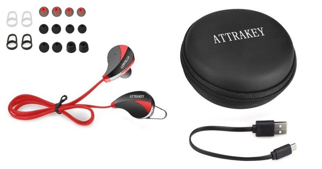 Attrakey S350 Wireless In-Ear Sports Earbuds Review - Widest