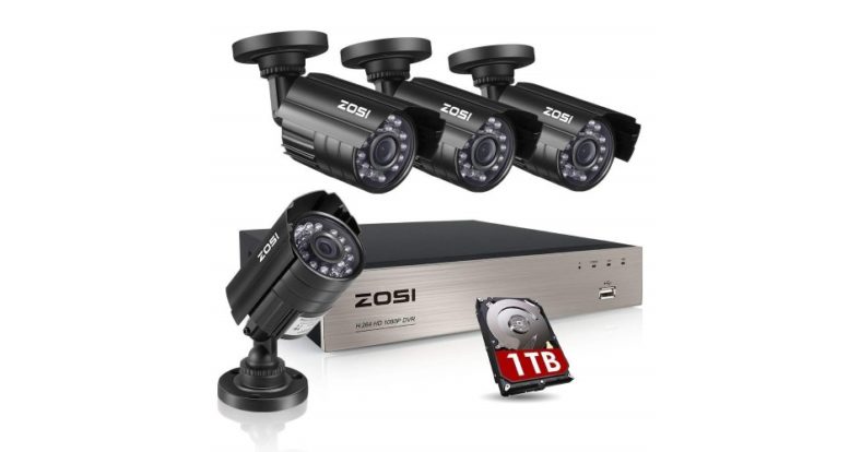 Indoor Outdoor Weatherproof HD Security Camera System - Widest